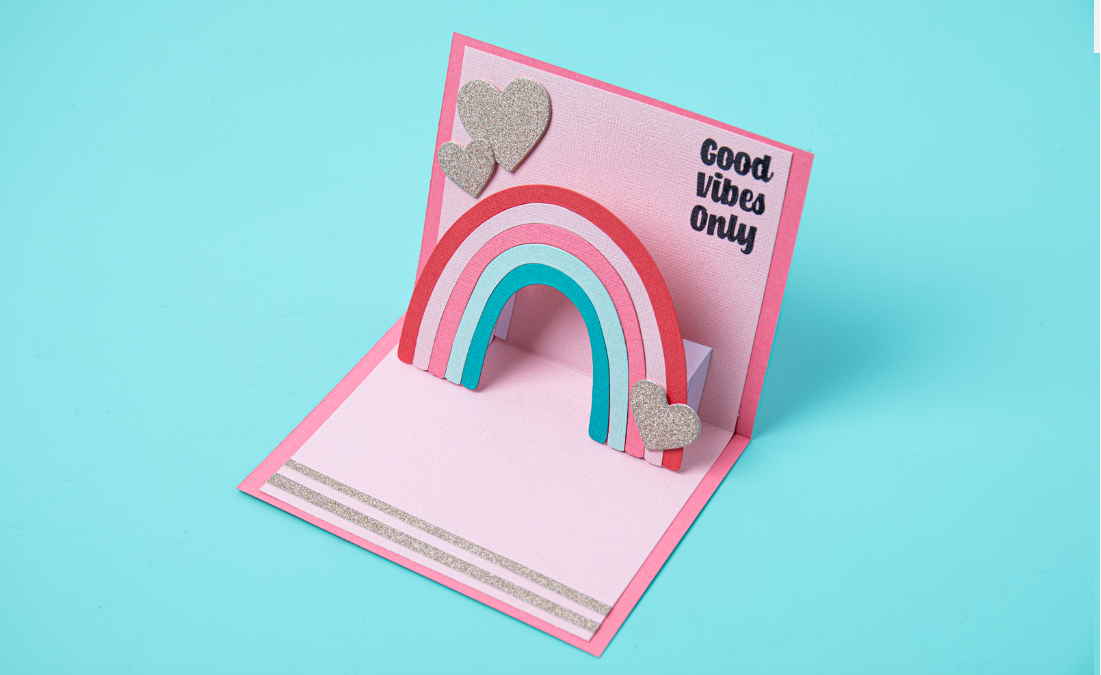 DIY Pop-up Rainbow Card – Sizzix.com