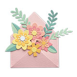 Sizzix Thinlits Dies - Flowers w/Envelope by Jennifer Ogborn – Sizzix.com