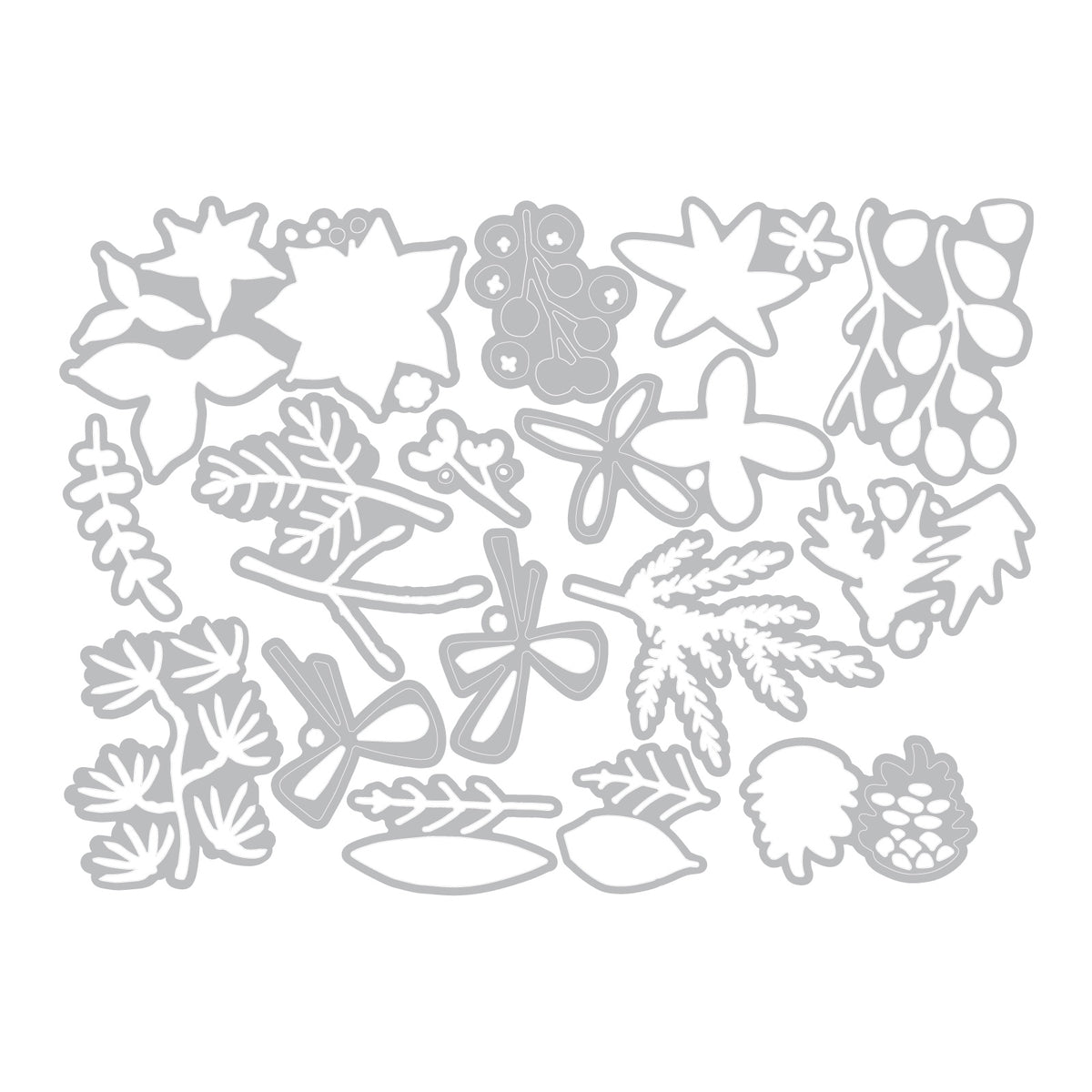 Sizzix Thinlits Die Set 16PK - Funky Festive by Tim Holtz – Sizzix.com