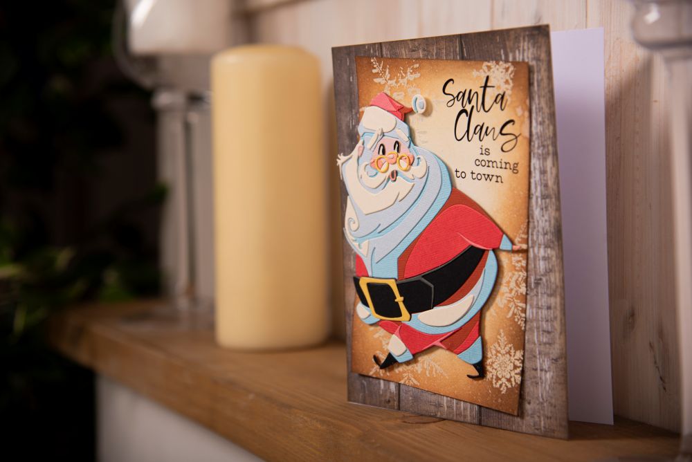 Sizzix Thinlits Die Set 11PK - Jolly St. Nick, Colorize by Tim Holtz – Sizzix.com