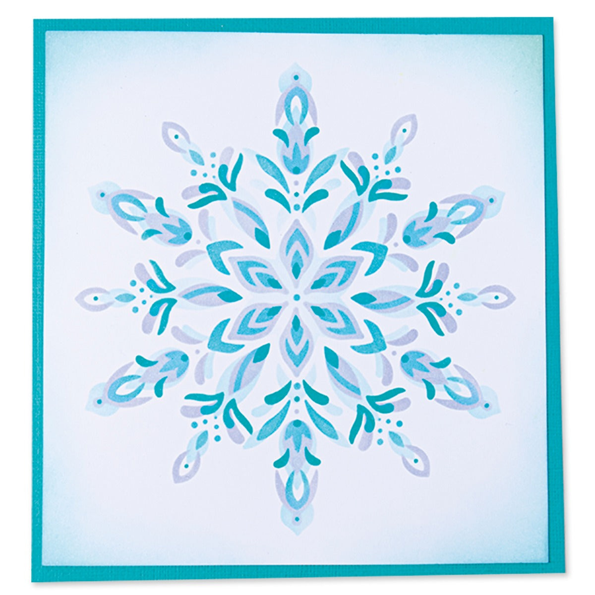 Sizzix Layered Stencils 4PK - Snowflake – Sizzix.com