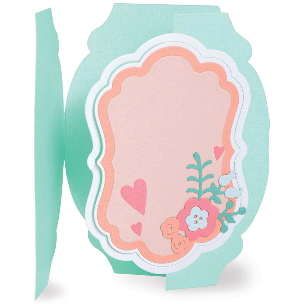 Sizzix Thinlits Die Set 7PK - Card Label, Fold-a-Long – Sizzix.com