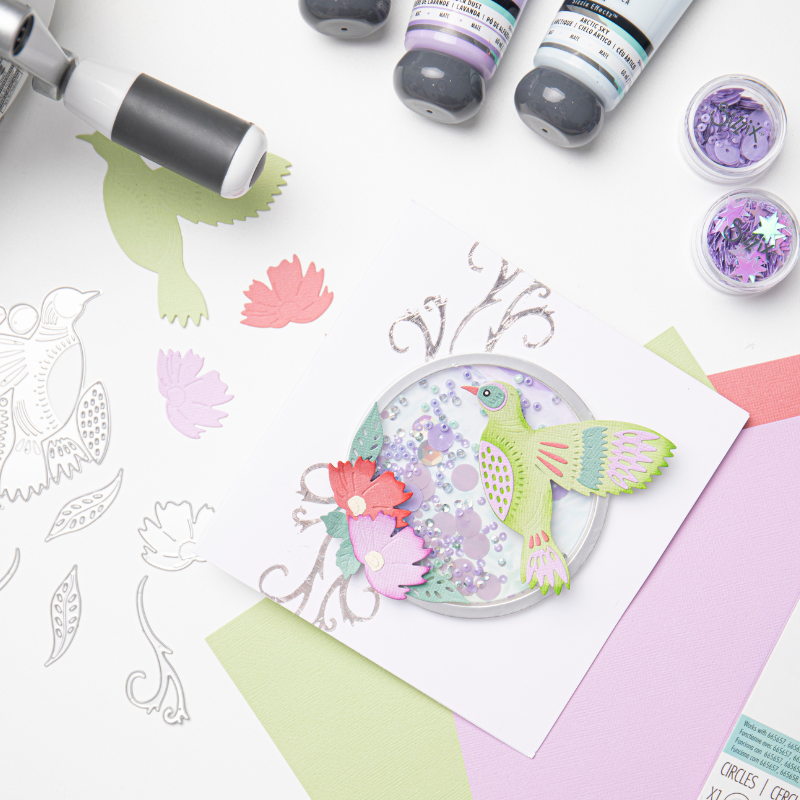 Sizzix Thinlits Die Set 16PK - Birds & Blossoms – Sizzix.com