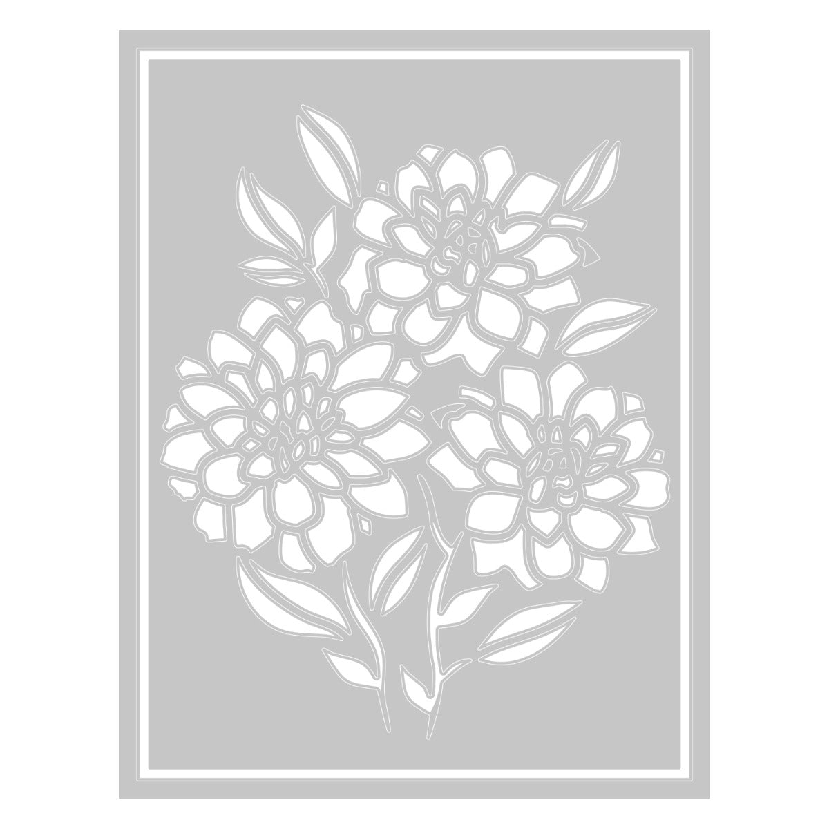 Sizzix Thinlits Die Set 2PK - Negative Florals – Sizzix.com