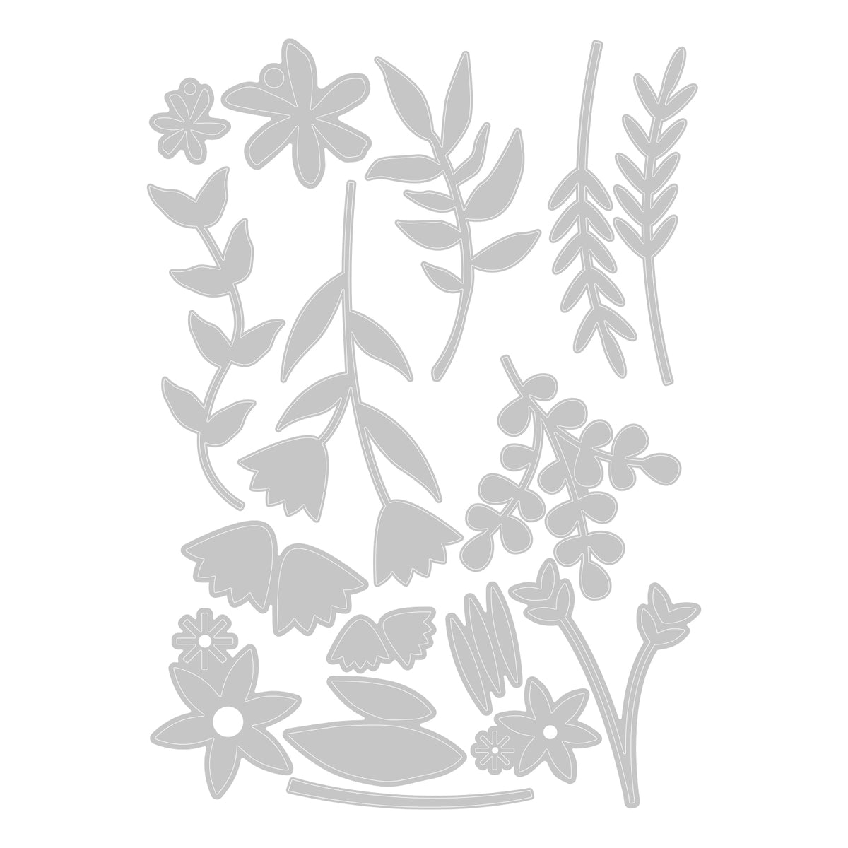 Sizzix Thinlits Die Set 16PK - Boho Bouquet – Sizzix.com