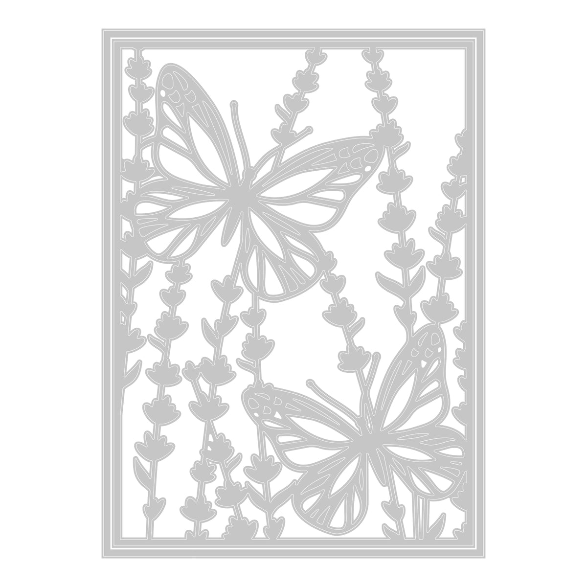 Sizzix Thinlits Die Set 2PK - Botanical Card Front – Sizzix.com
