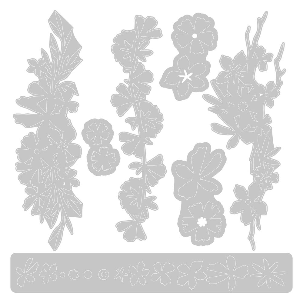 Sizzix Thinlits Die Set 7PK €“ Woodland Borders by Olivia Rose – Sizzix.com