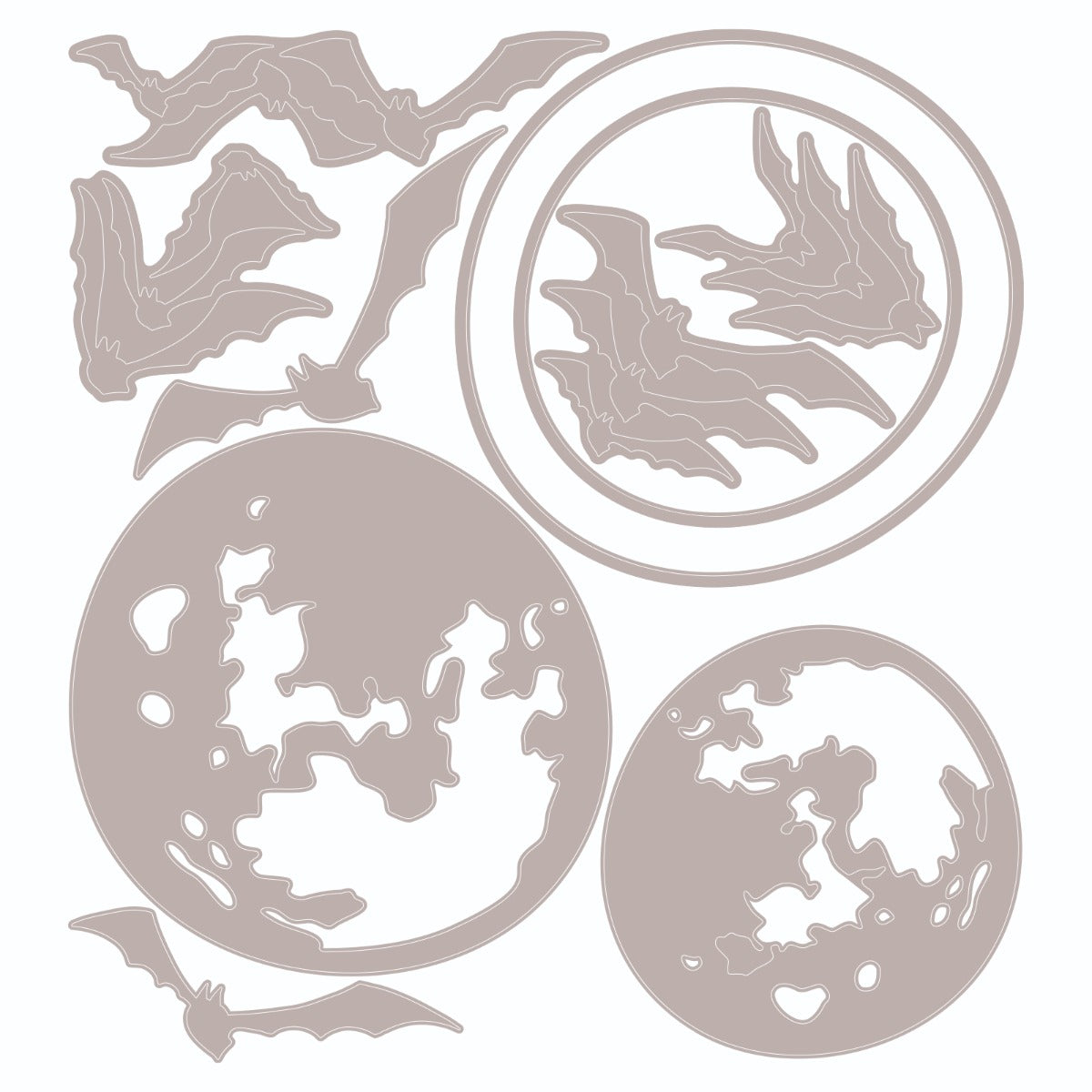 Thinlits Die Set 10PK - Moonlight by Tim Holtz – Sizzix.com