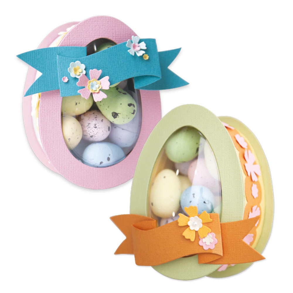 Sizzix Thinlits Die Set 9PK – Easter Egg Box by Jennifer Ogborn – Sizzix.com