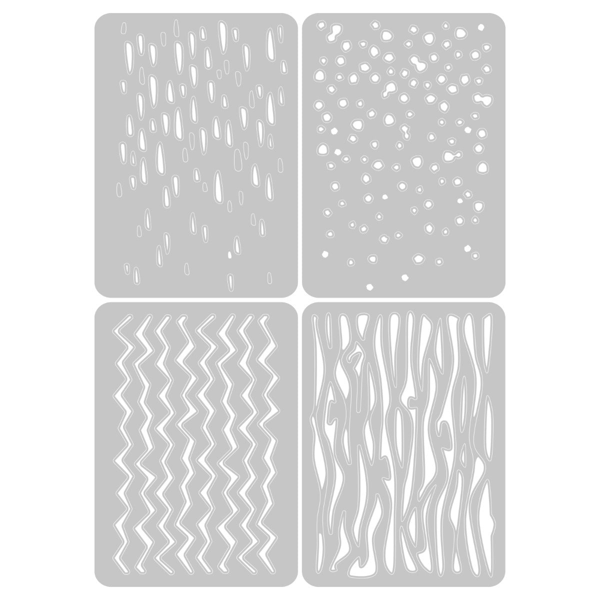 Thinlits Die Set 4PK - Infinite Doodles 2 – Sizzix.com