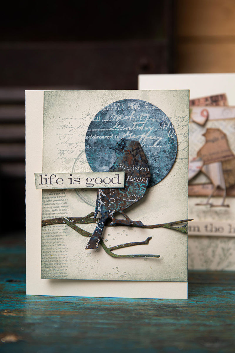 Sizzix Thinlits Die Set 8PK - Vault Lovebirds by Tim Holtz – Sizzix.com