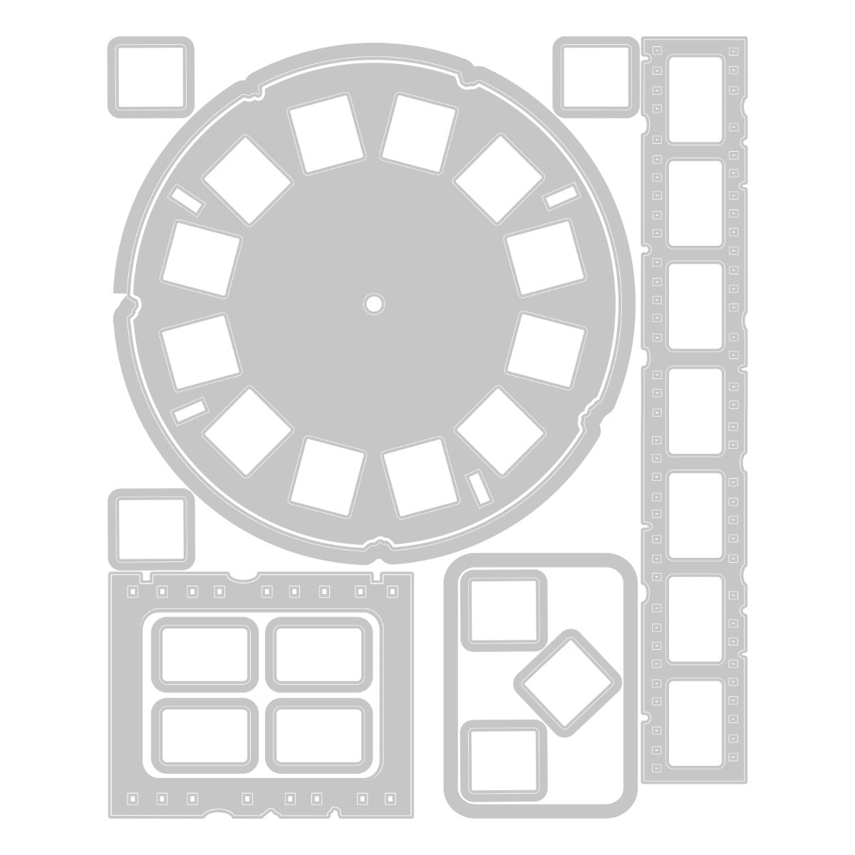 Sizzix Thinlits Die Set 15PK – Vault Picture Show by Tim Holtz – Sizzix.com