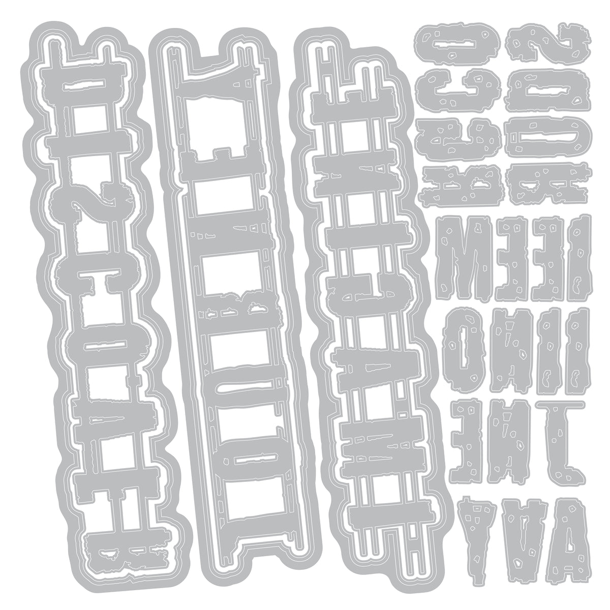 Sizzix Thinlits 28PK Die Set - Word Wafers #1 by Seth Apter – Sizzix.com