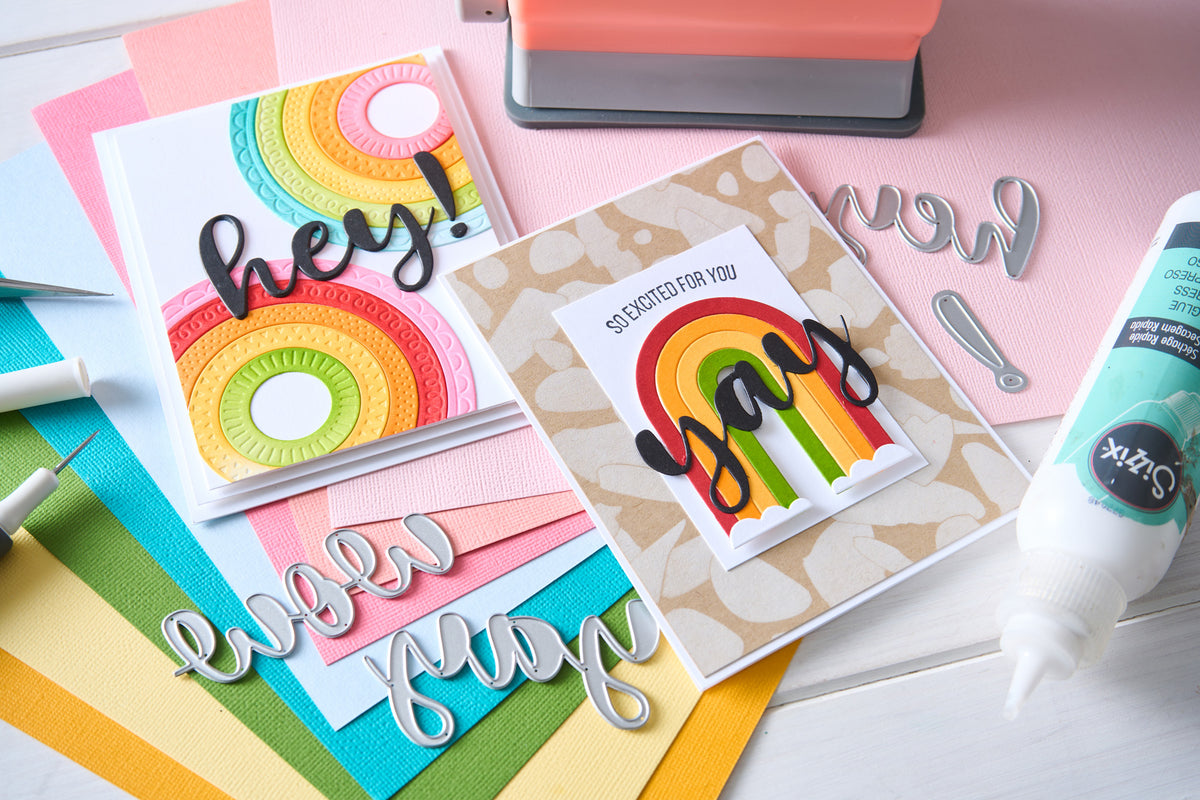 Sizzix Thinlits Die Set 14PK - Rainbow Arches by Catherine Pooler – Sizzix.com