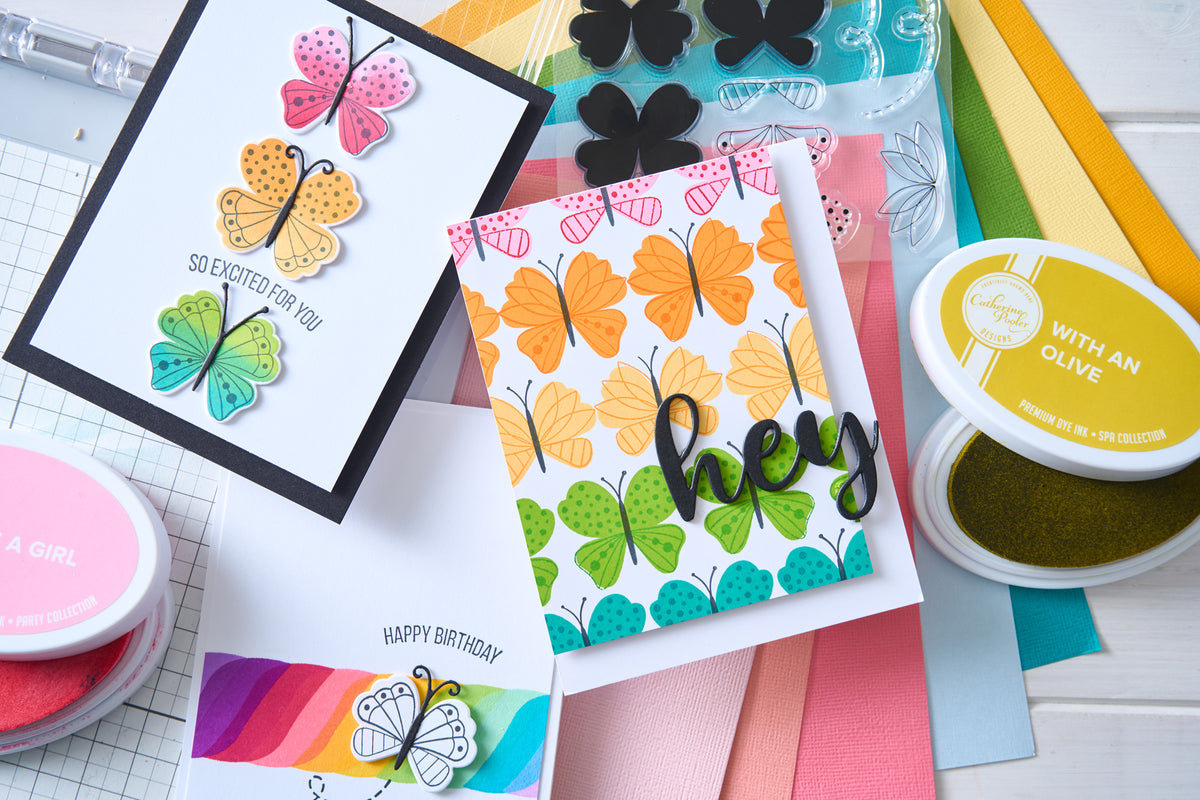 Sizzix Thinlits Die Set 15PK - Bright Butterflies #2 by Catherine Pool – Sizzix.com