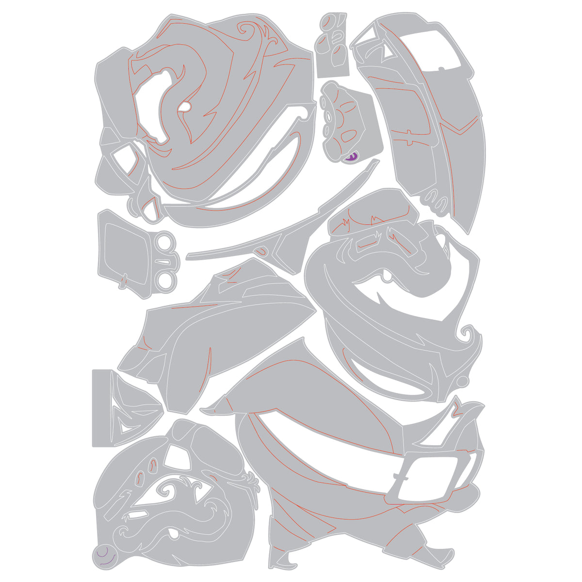 Sizzix Thinlits Die Set 11PK - Jolly St. Nick, Colorize by Tim Holtz – Sizzix.com