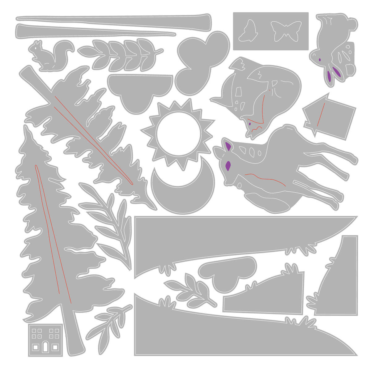 Sizzix Thinlits 24PK Die Set - Home Sweet Home by Eileen Hull – Sizzix.com