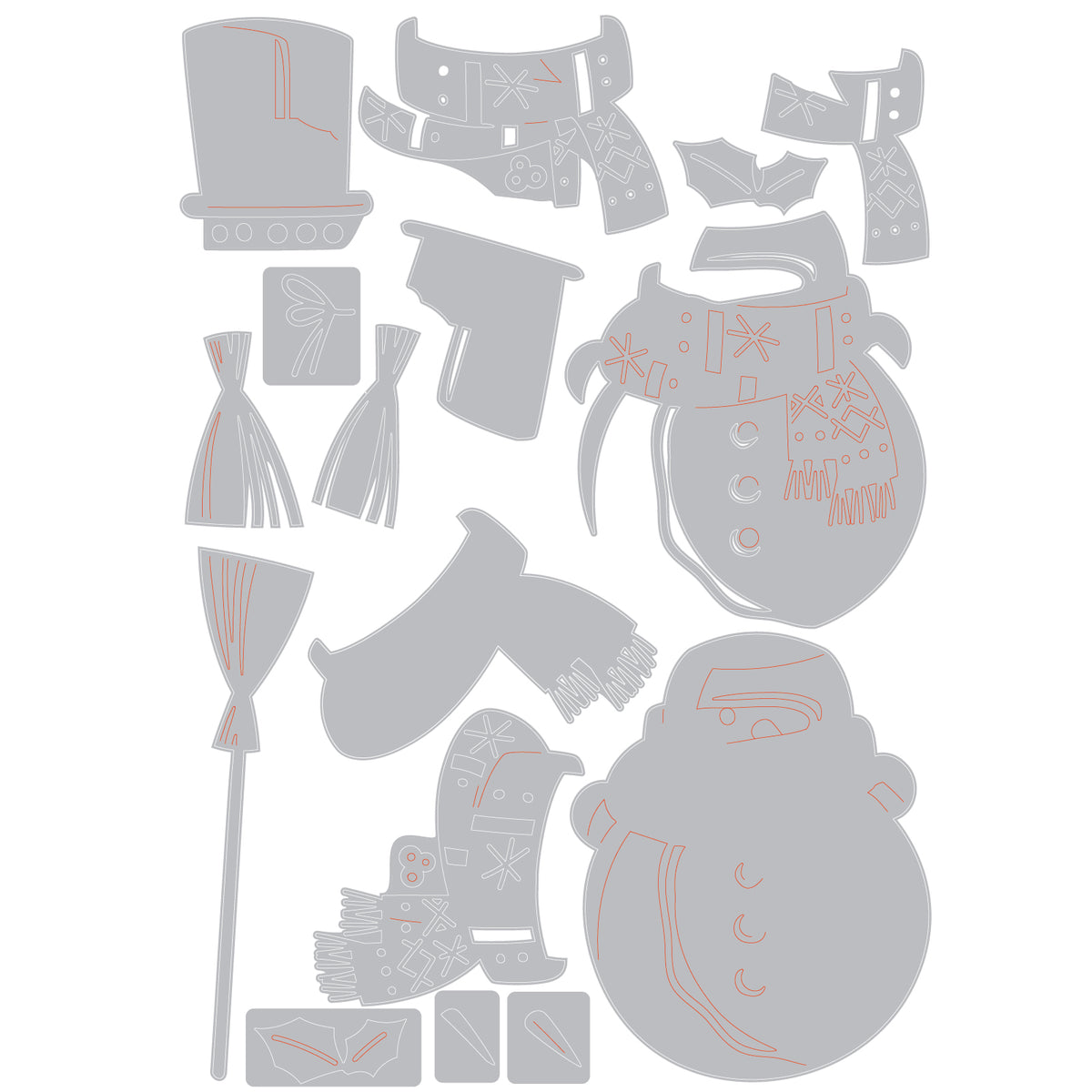 Sizzix Thinlits Die Set 16PK - Winston Colorize by Tim Holtz – Sizzix.com