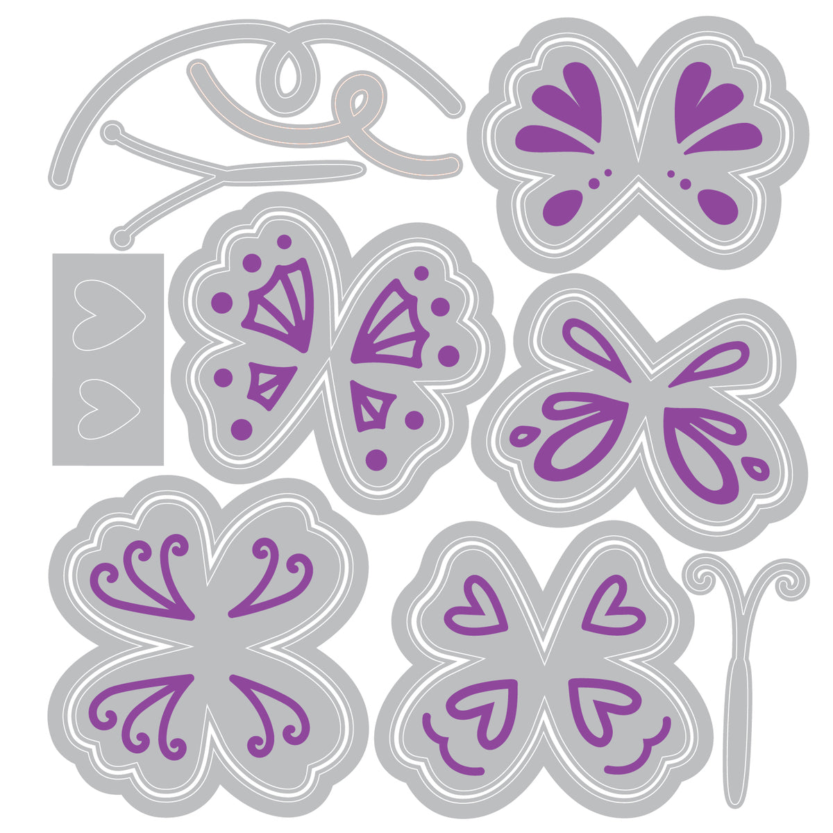Sizzix Thinlits Die Set 15PK - Bright Butterflies #2 by Catherine Pool – Sizzix.com