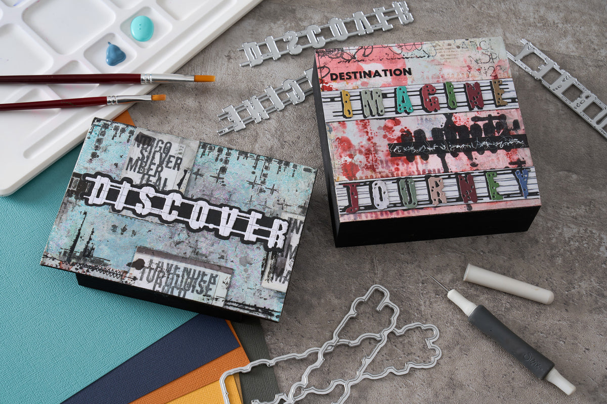 Sizzix Thinlits 28PK Die Set - Word Wafers #1 by Seth Apter – Sizzix.com