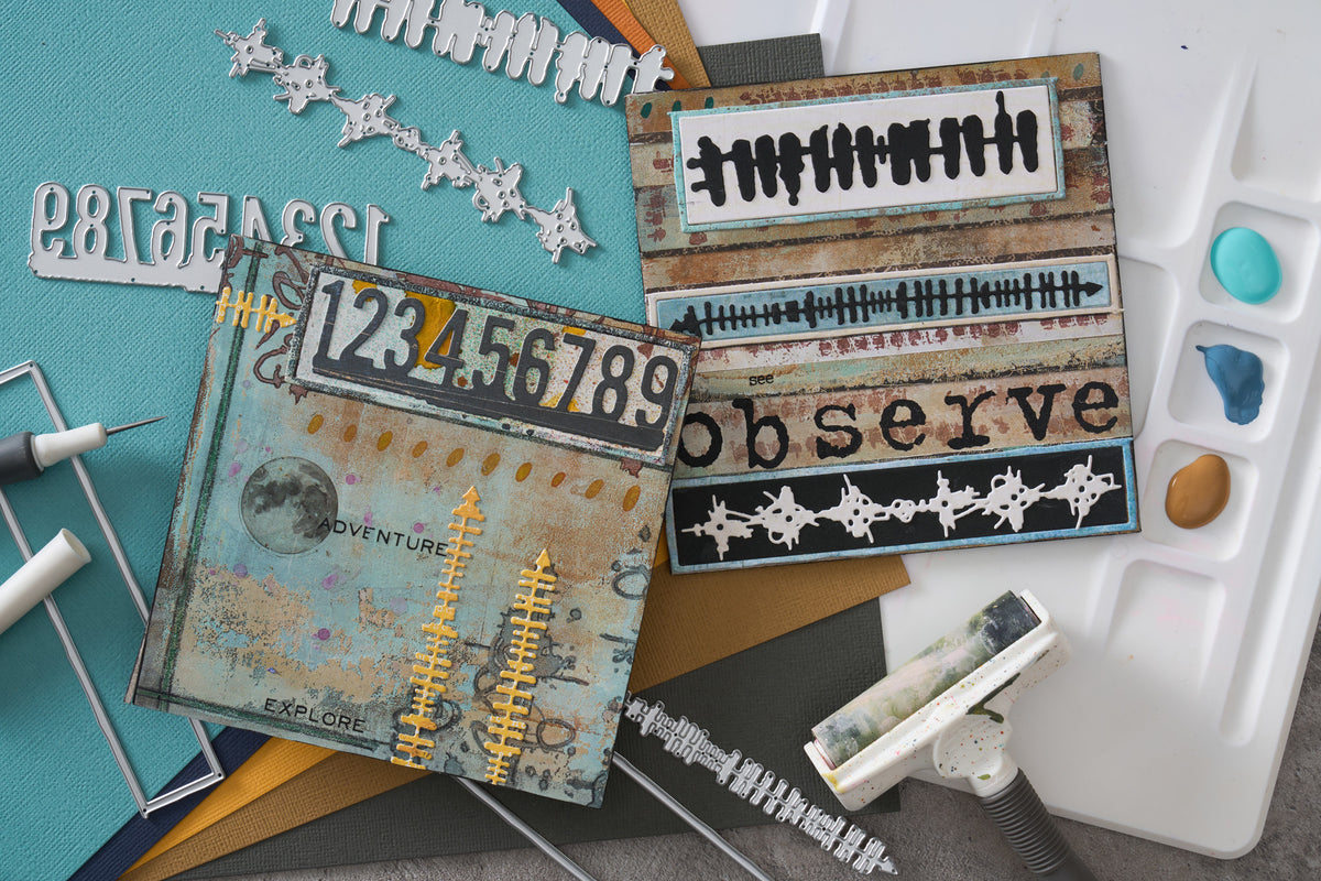 Sizzix Thinlits 7PK Die Set - Borderlines by Seth Apter – Sizzix.com