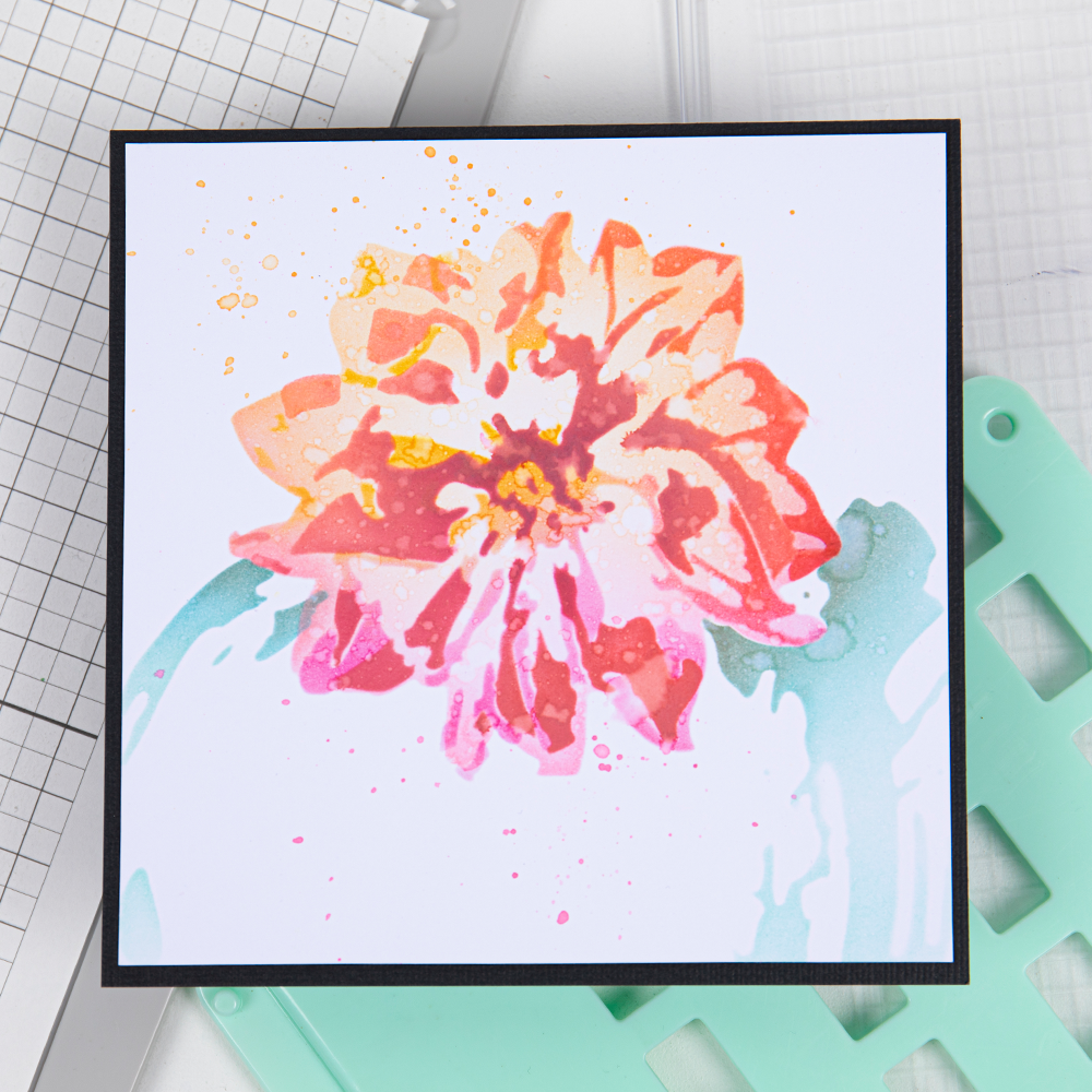 Sizzix Layered Stencils 4PK - Painted Flower – Sizzix.com