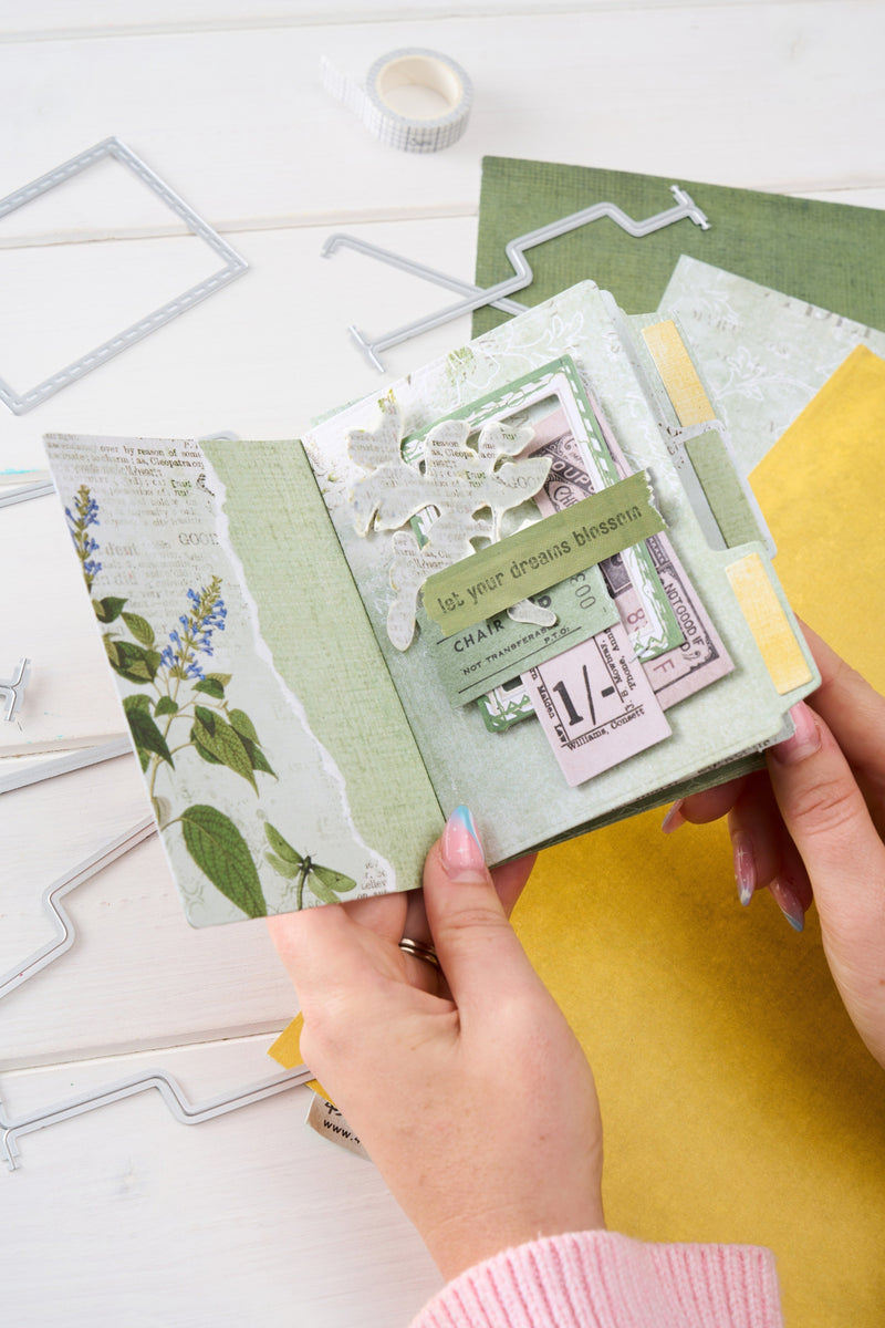 Sizzix Thinlits 15PK Die Set - Snap and Swap File Folders by 49 and Ma ...