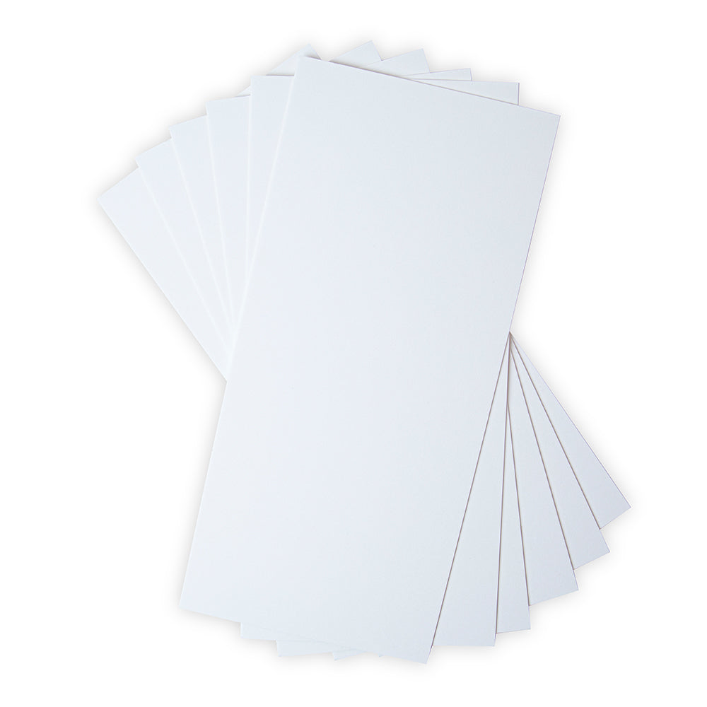 Sizzix Surfacez - Mat Board, 6" x 13", White, 6 Sheets – Sizzix.com