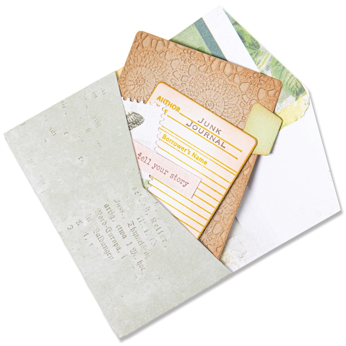 Thinlits Die Set 6PK - Journaling Card, Envelope & Windows by Eileen H ...