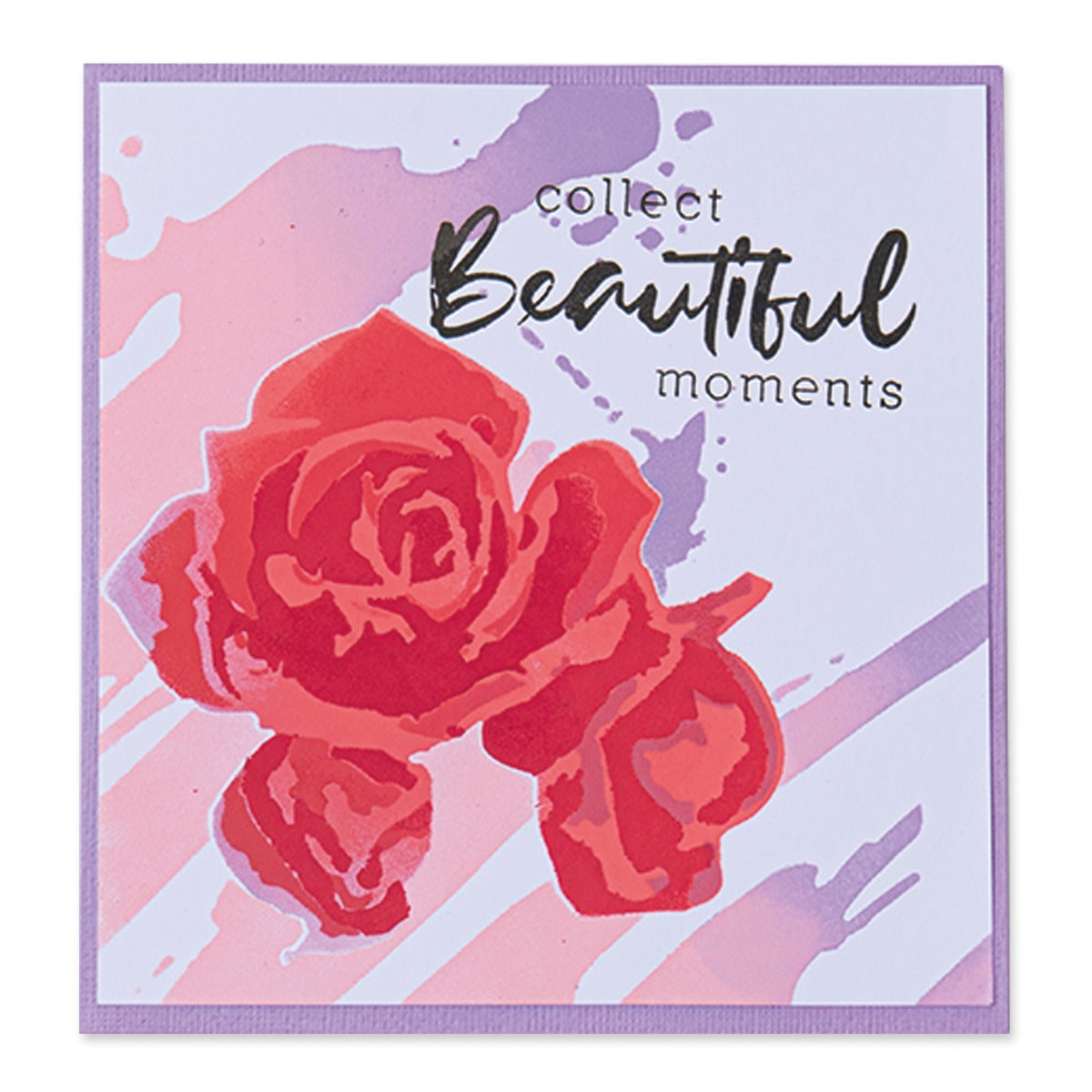 Sizzix Layered Stencils 4PK - Watercolor Roses – Sizzix.com