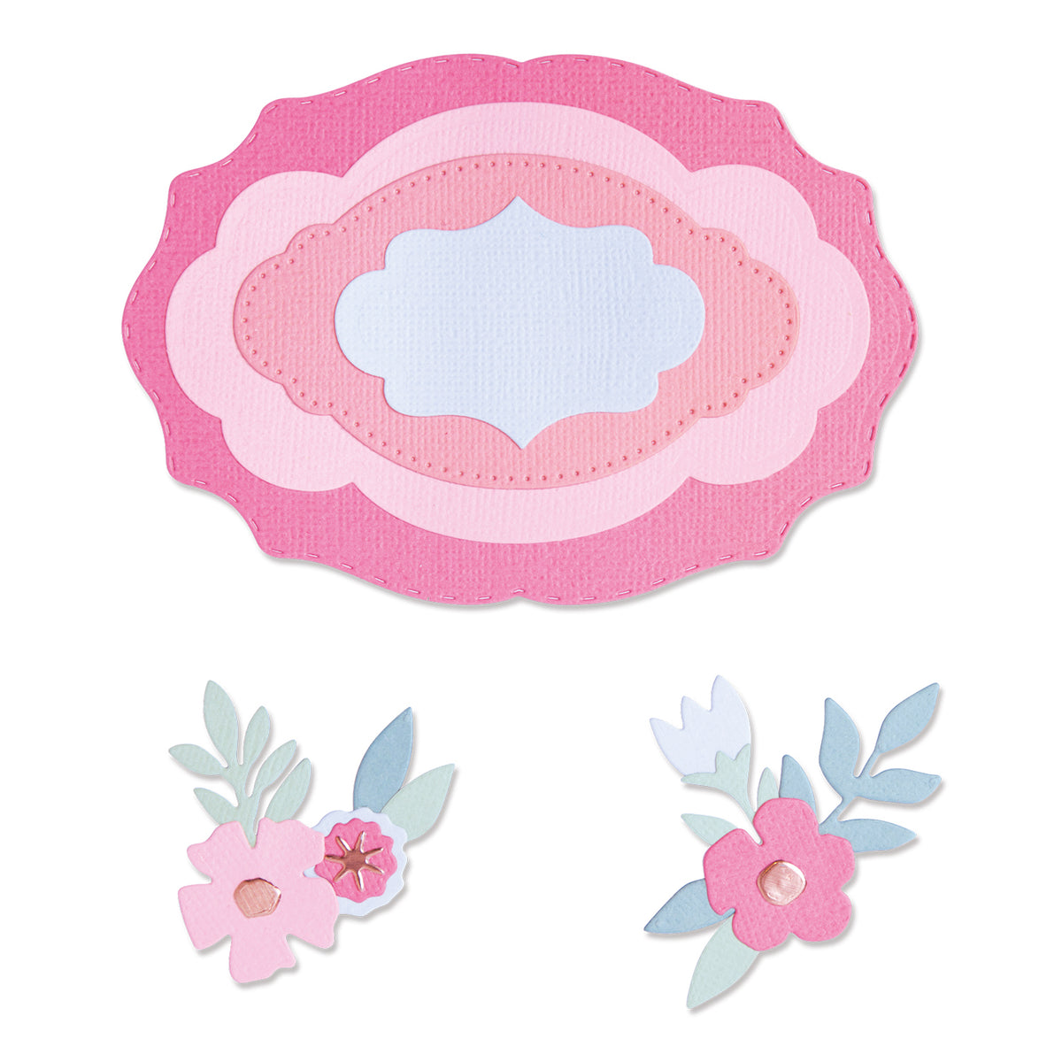 Sizzix Framelits Dies - Layered Labels by Jessica Scott – Sizzix.com