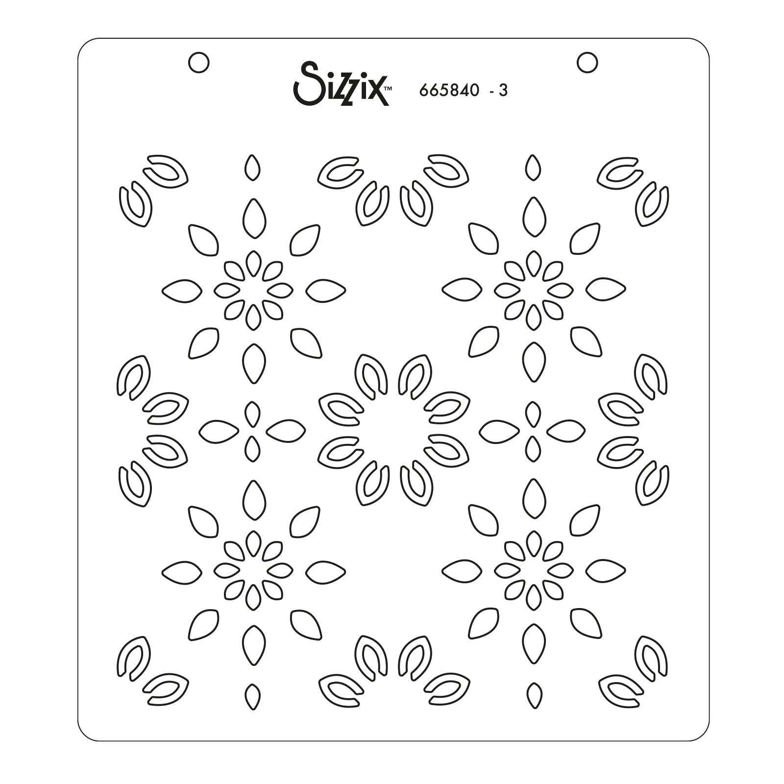 Sizzix Layered Stencils 4PK - Geo Background – Sizzix.com