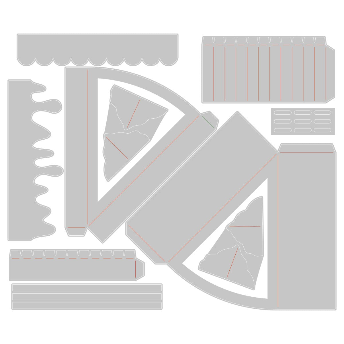 Sizzix Thinlits Die Set 10PK - Box, Cake Slice – Sizzix.com