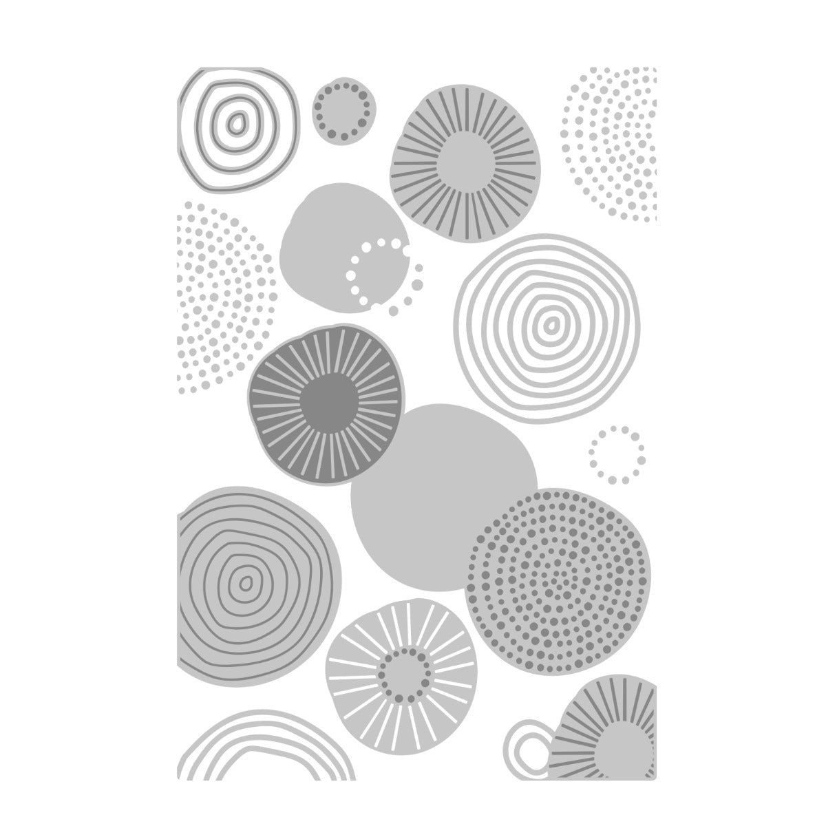Sizzix Multi-Level Textured Impressions Embossing Folder - Abstract Ro ...