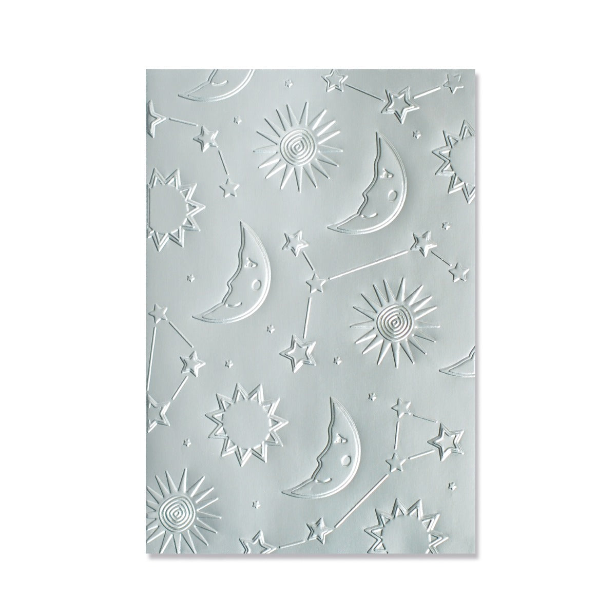 Sizzix Multi-Level Textured Impressions Embossing Folder - Moon Light ...