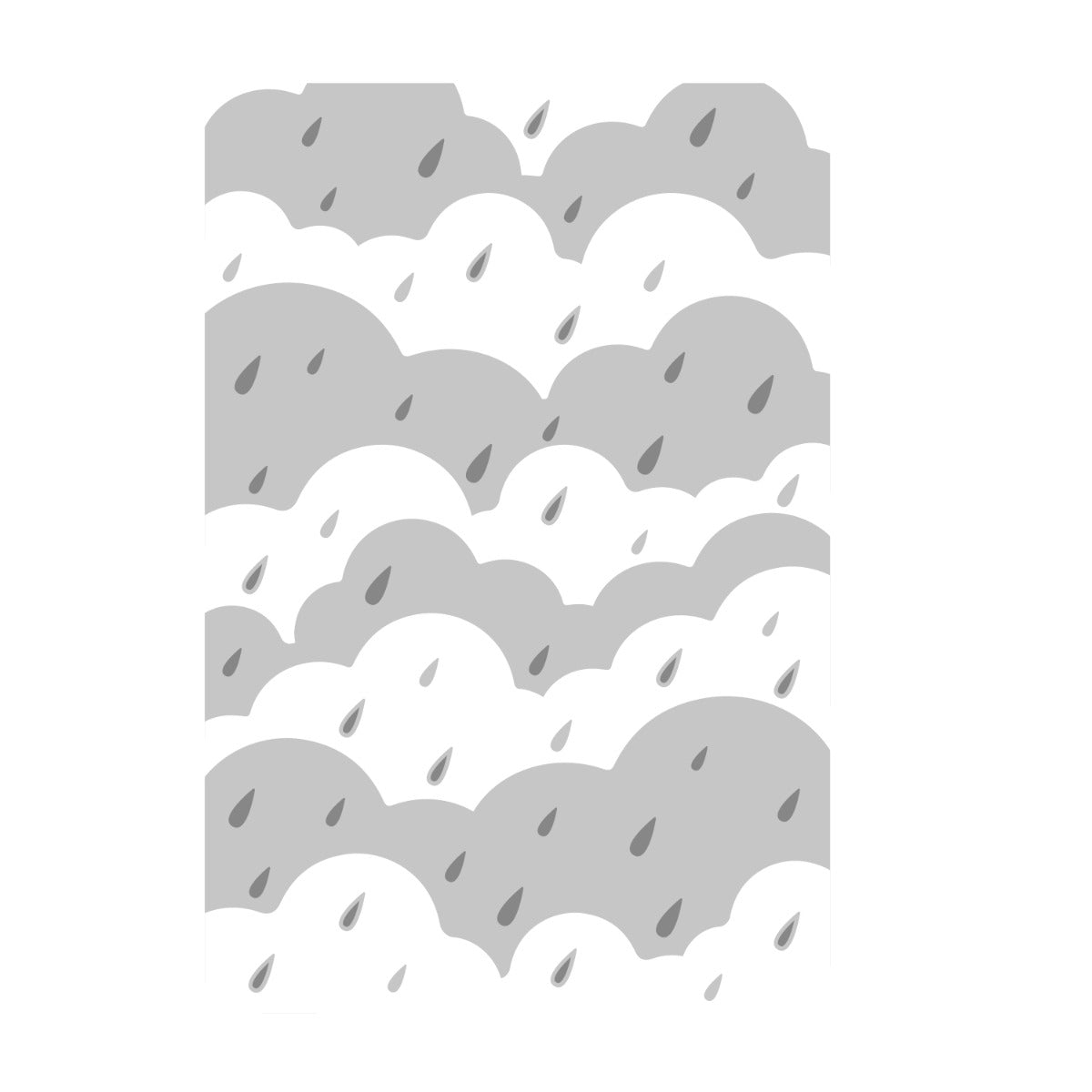Sizzix Multi-Level Textured Impressions Embossing Folder - Rain Clouds ...