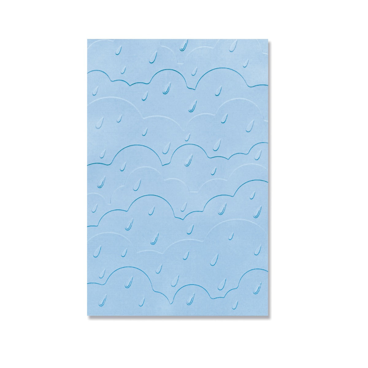 Sizzix Multi-Level Textured Impressions Embossing Folder - Rain Clouds ...