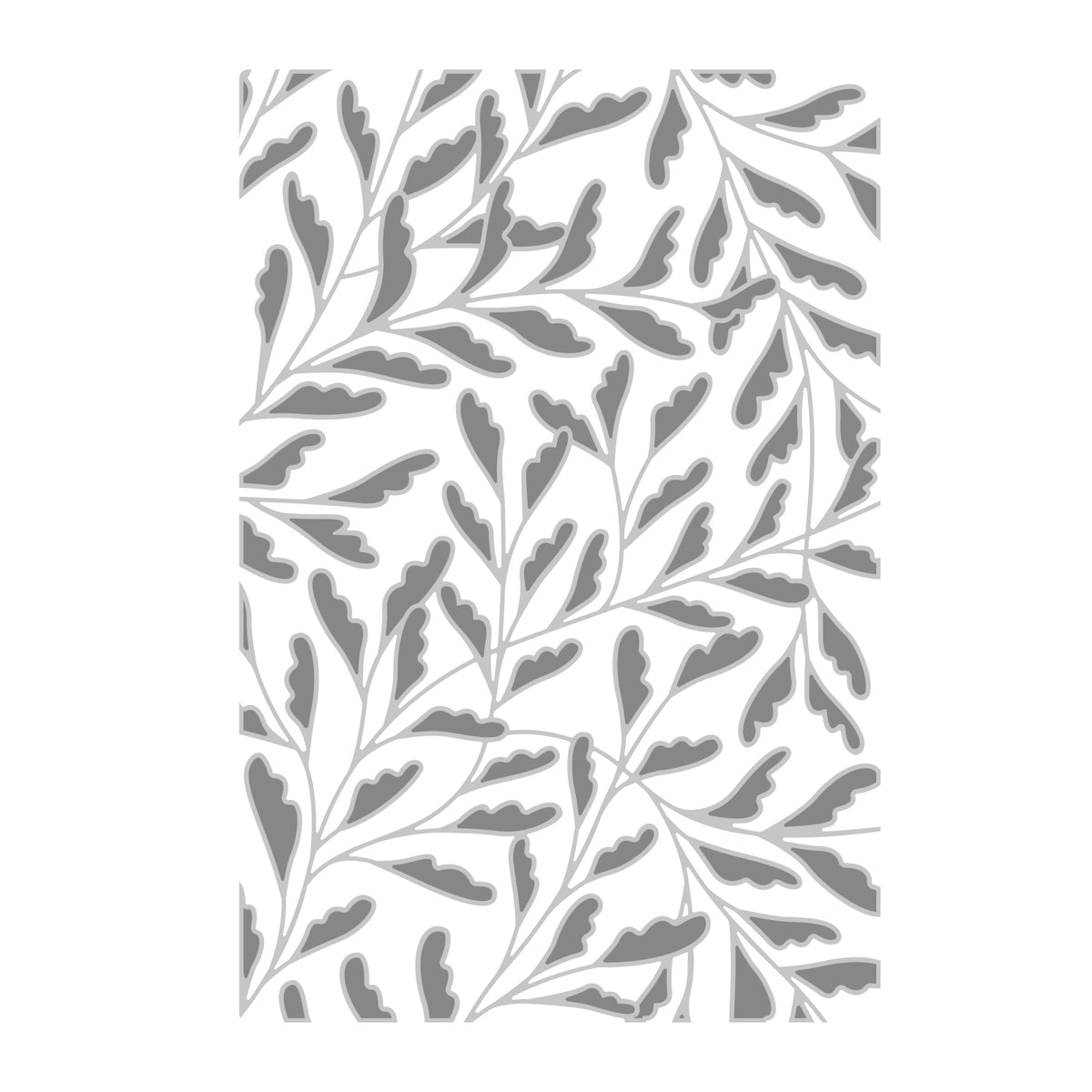 Sizzix Multi-Level Textured Impressions Embossing Folder - Delicate Le ...