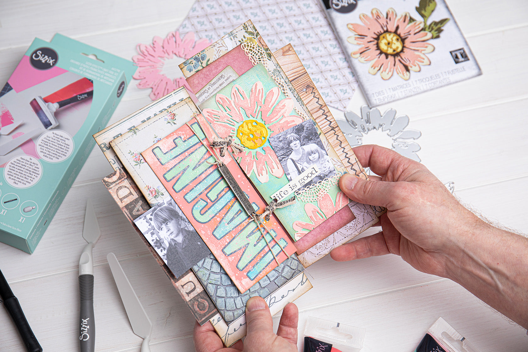 Sizzix Thinlits Die Set 7PK - Blossom by Tim Holtz – Sizzix.com