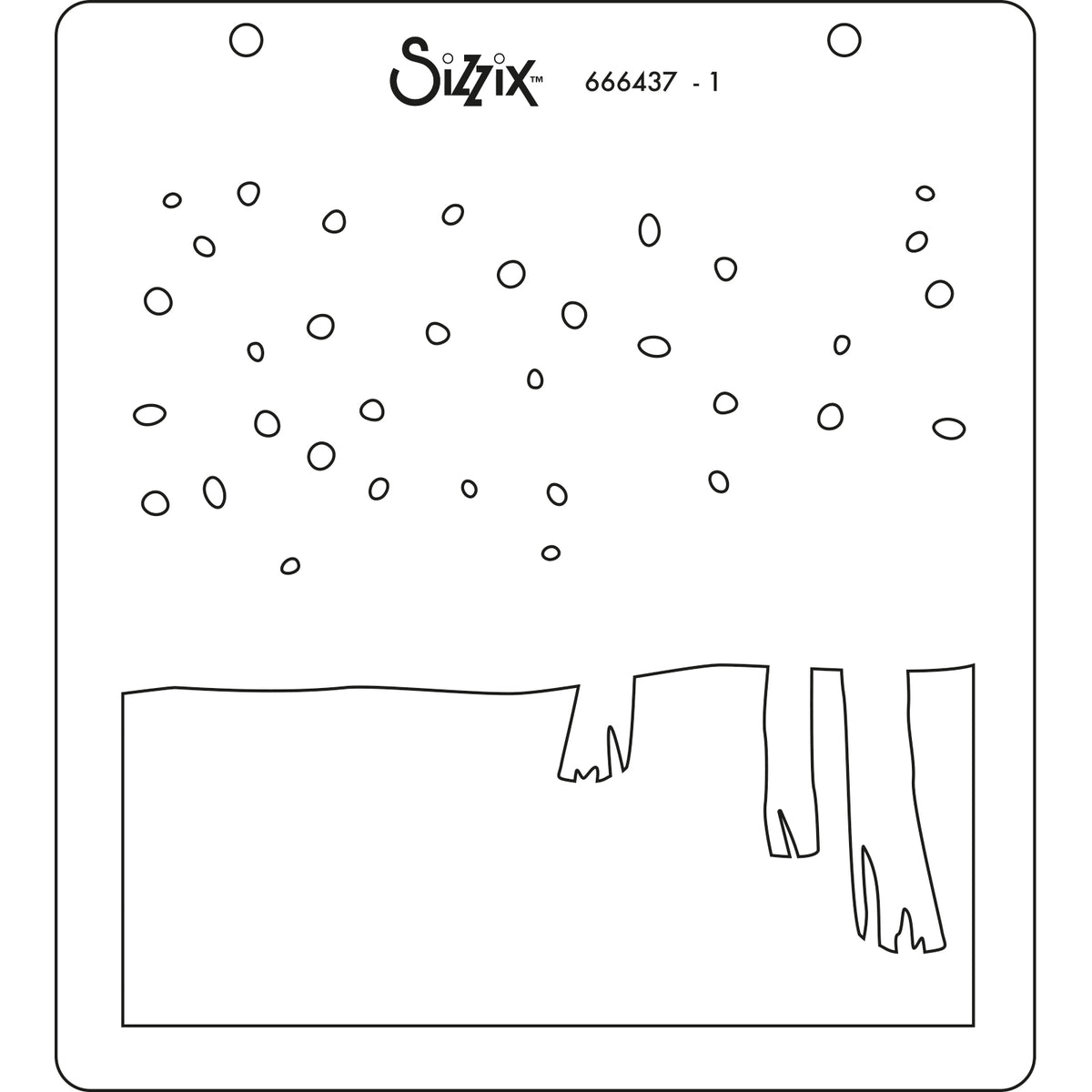 Layered Stencils 4PK - Winter Scene – Sizzix.com