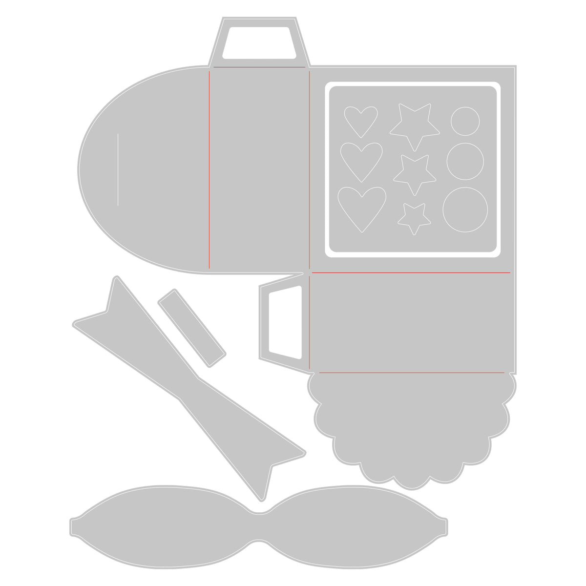 Thinlits Die Set 5PK - Treat Box – Sizzix.com