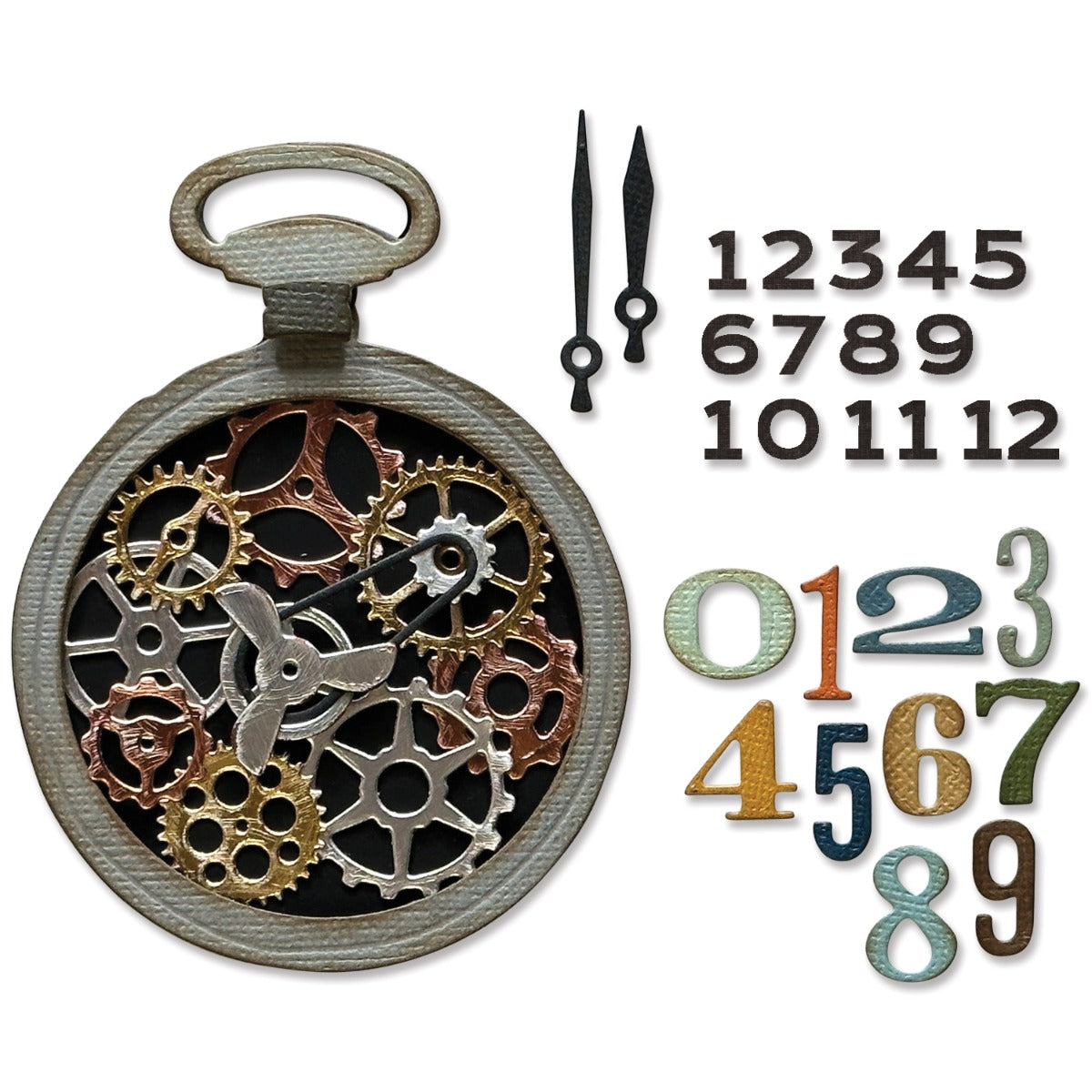 Sizzix Thinlits Die Set 29PK – Vault Watch Gears by Tim Holtz – Sizzix.com