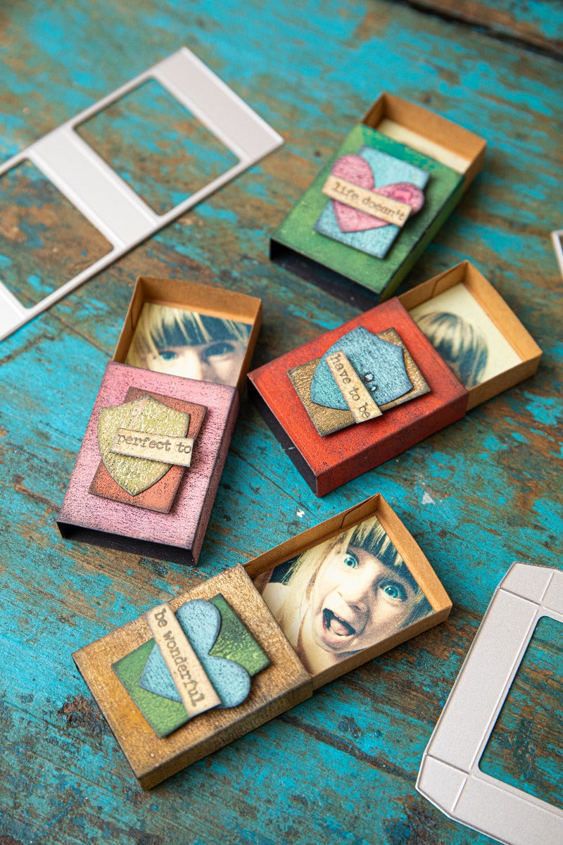 Sizzix Thinlits Die Set 10PK – Vault Matchbox by Tim Holtz – Sizzix.com