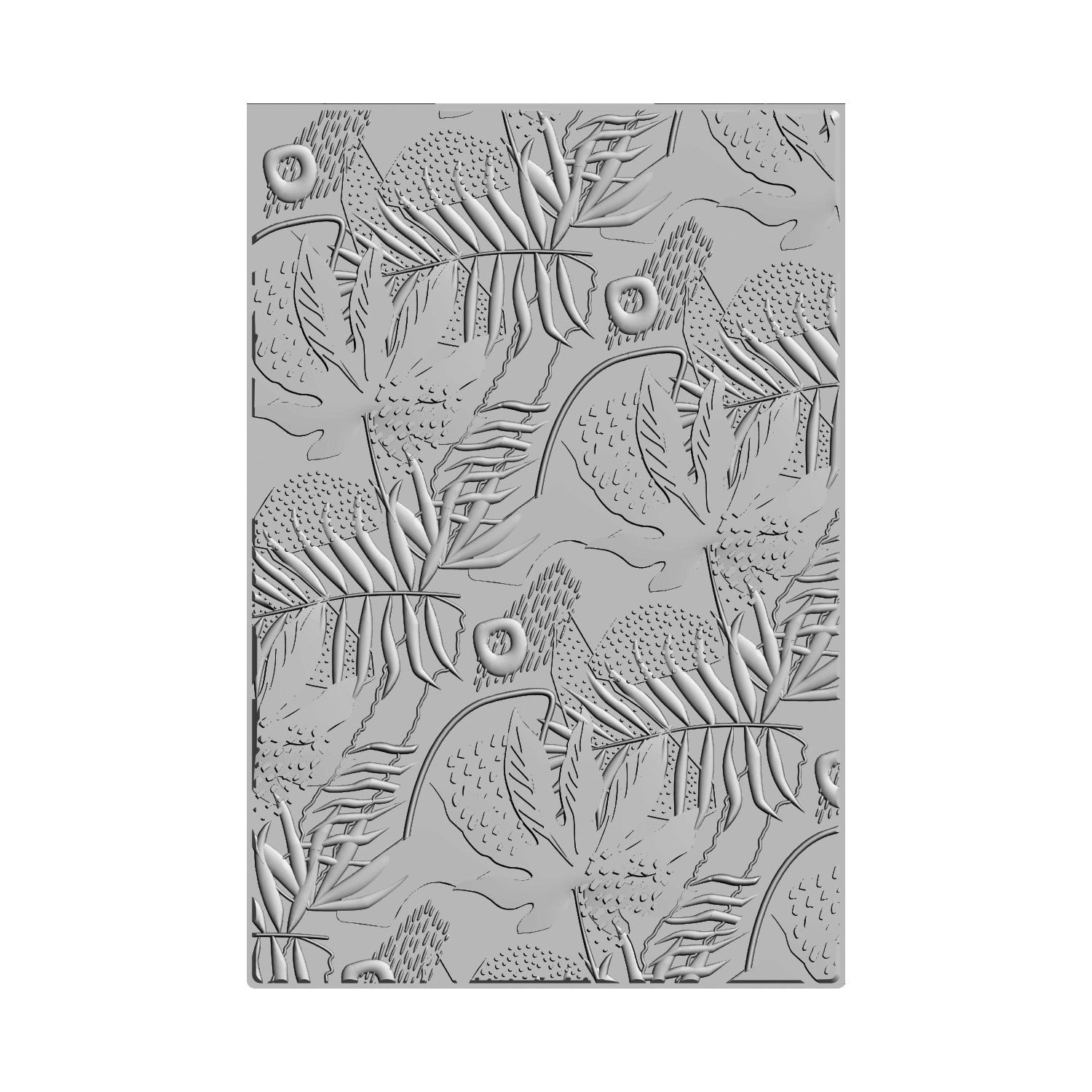 Sizzix 3-D Textured Impressions Embossing Folder - Jungle Textures by ...