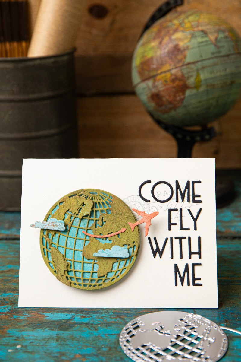 Sizzix Thinlits Die Set 45PK - Vault World Travel by Tim Holtz – Sizzix.com