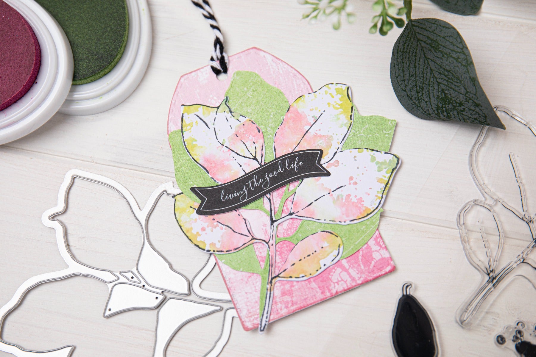 Sizzix A5 Clear Stamps Set 11PK w/ Framelits Die Set Painted Pencil Le ...