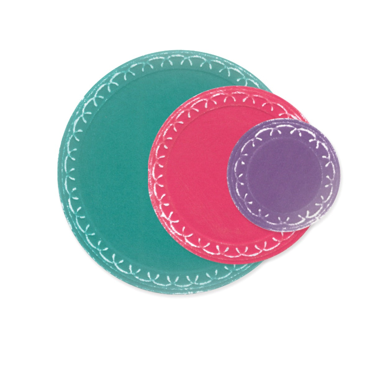 Sizzix Framelits Die Set 9PK - Fanciful Framelits, Alena Arched Circl ...