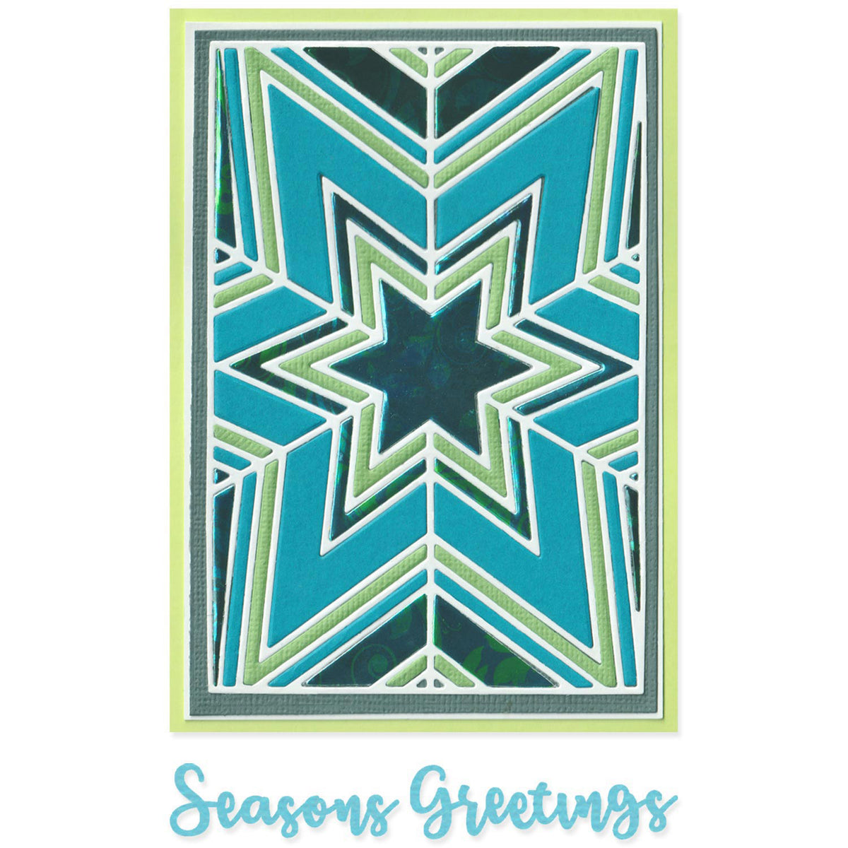 Sizzix Thinlits Die Set 5PK - Cosmopolitan Christmas, Star Bright by S – Sizzix.com