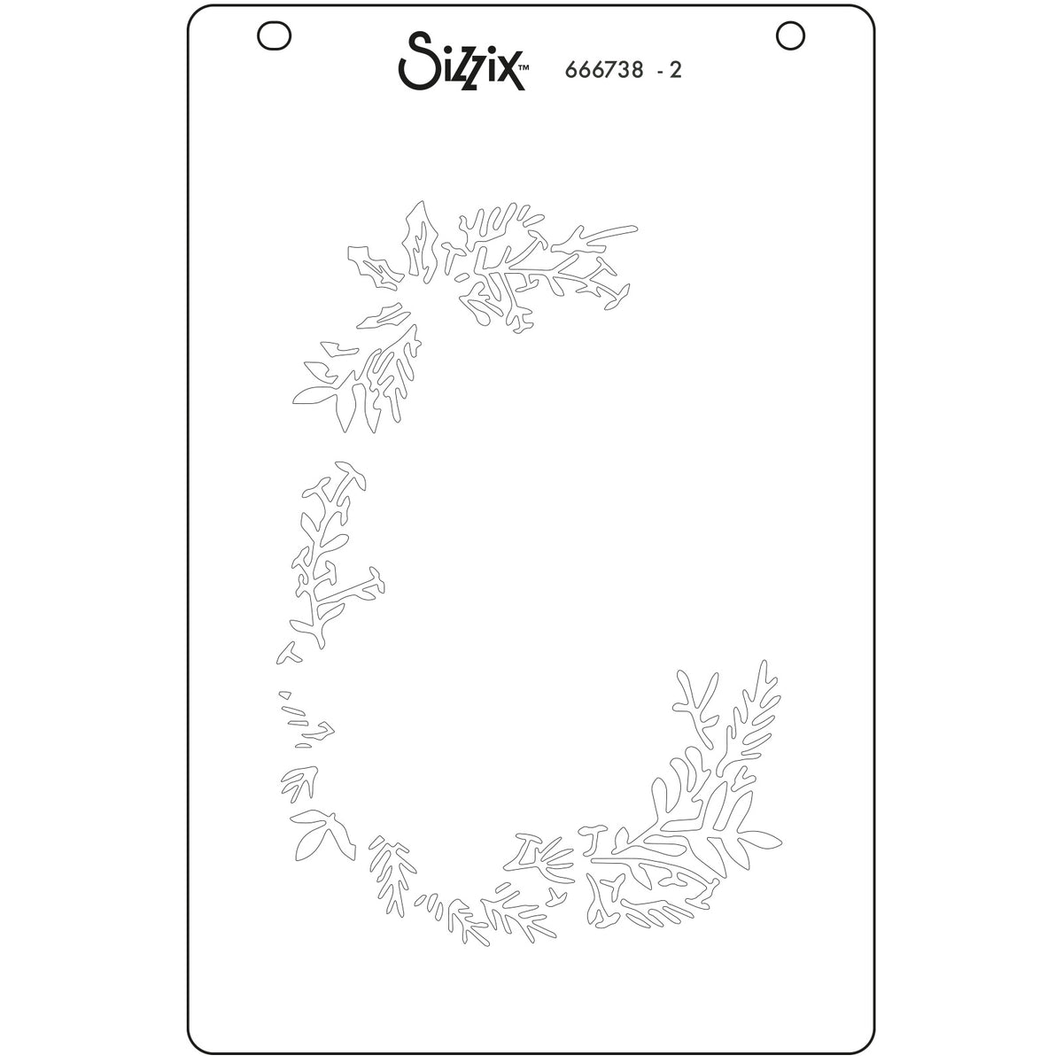 Sizzix A6 Layered Stencils 4PK - Winter Wishes #3 – Sizzix.com