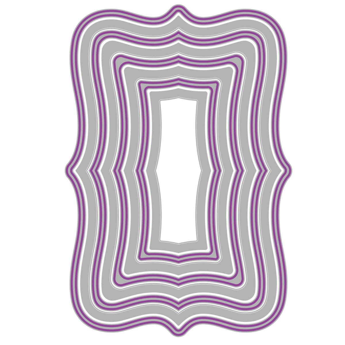 Sizzix Framelits Die Set 8PK - Fanciful Framelits Reversed, Doris Dott – Sizzix.com